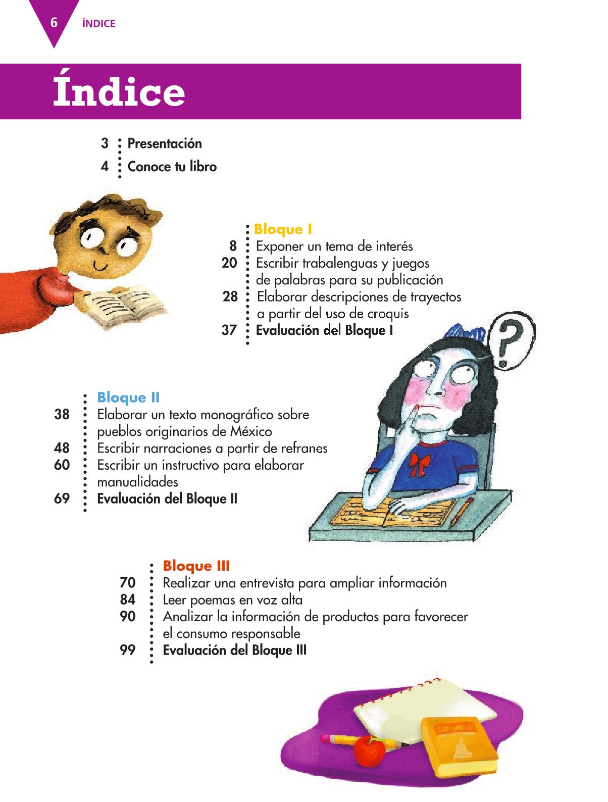Español Cuarto grado 2016-2017 - Online - Libros de Texto Online Español Cuarto grado 2016-2017 - Online - Libros de Texto Online